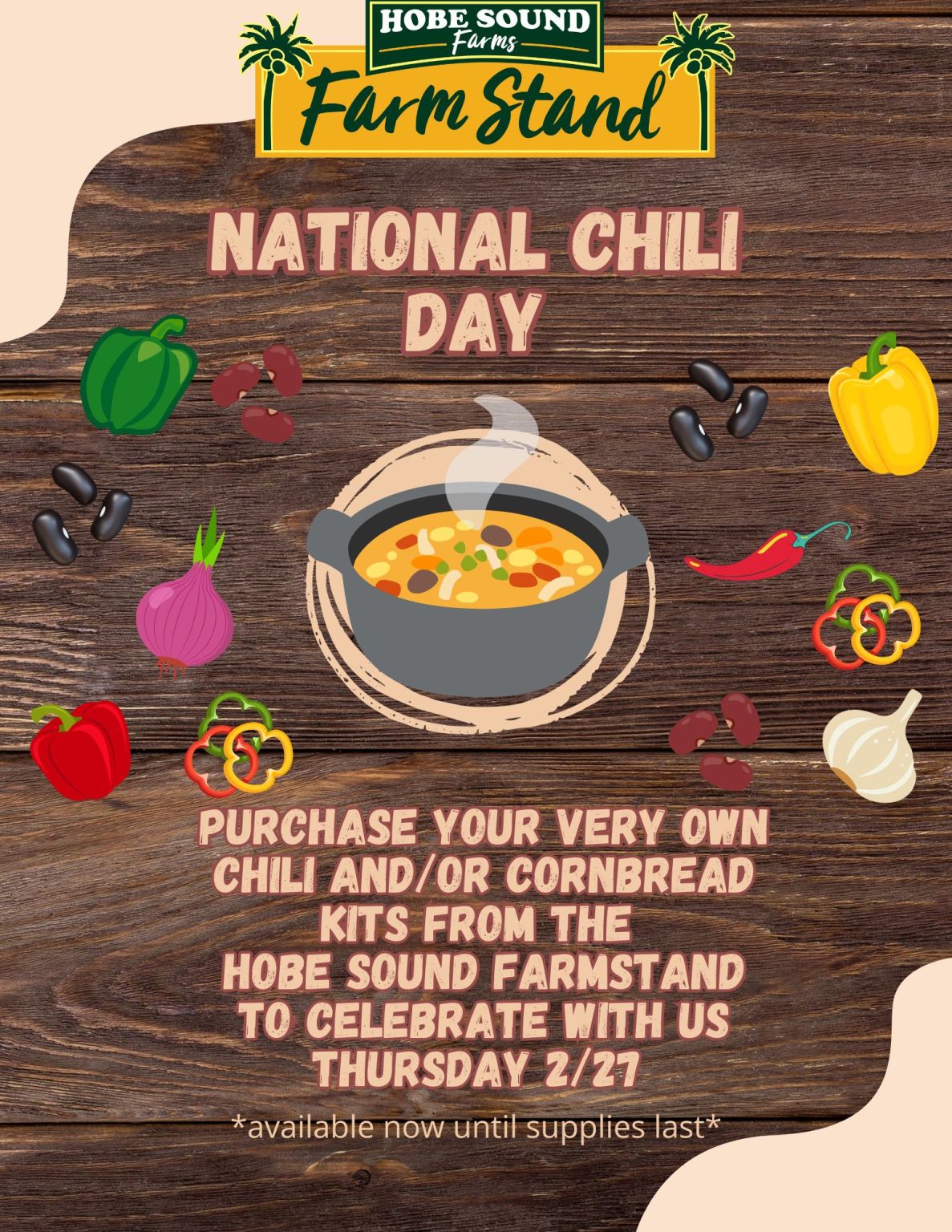 National Chili Day - Hobe Sound Farms
